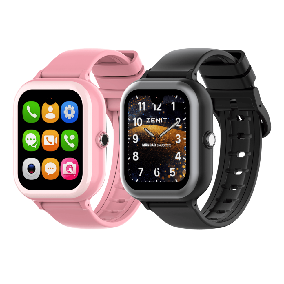SAFEKID | ZENIT GPS klocka med mobil och videosamtal