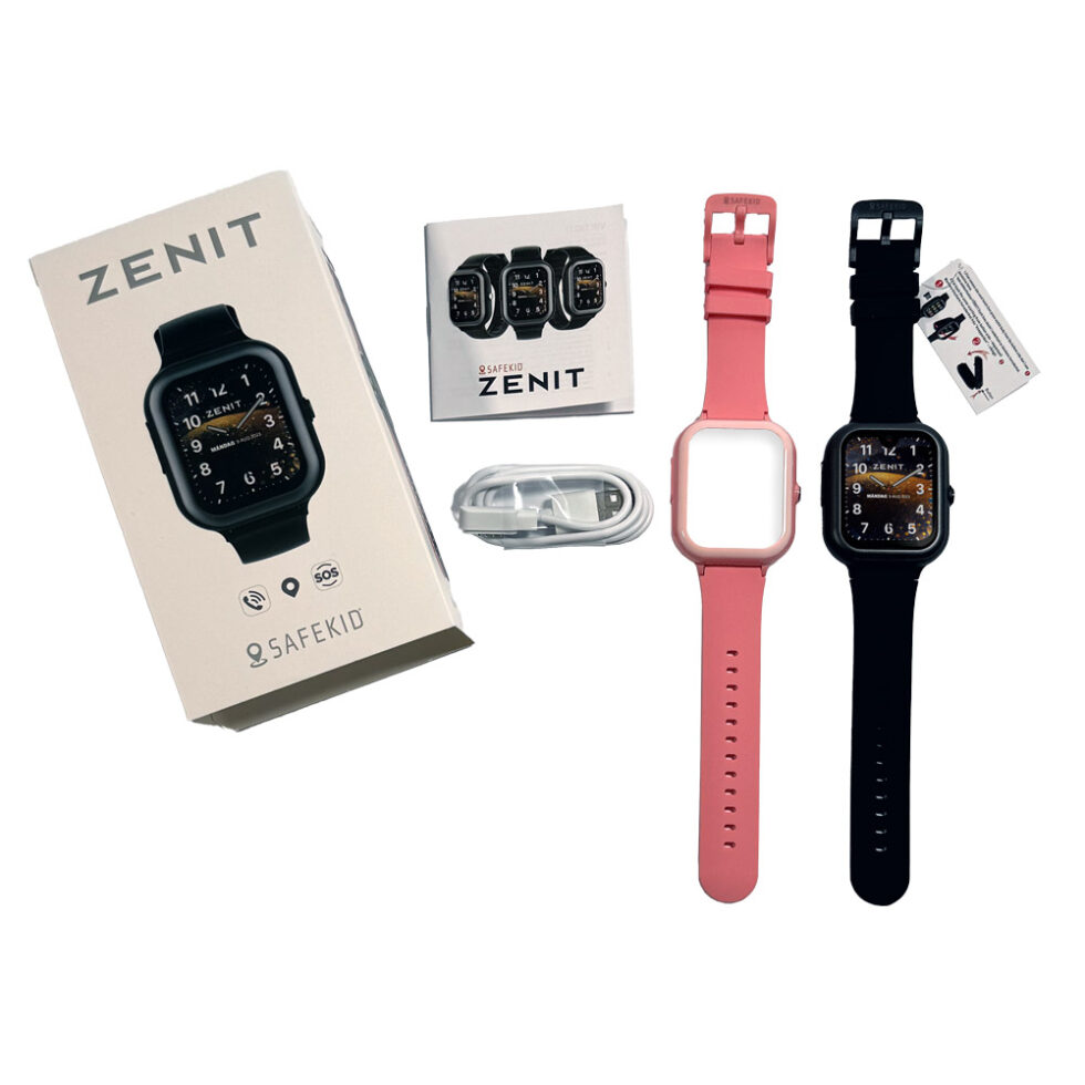 SAFEKID | ZENIT GPS klocka med mobil och videosamtal